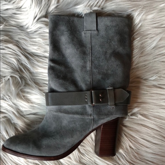 Splendid | Shoes | Splendid Midcalf Suede Ankle Boots | Poshmark